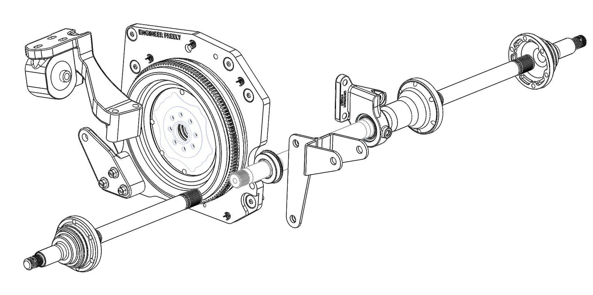DSG Swap Kit MR2 - 2GRFE 2ARFE / DQ250 Complete Swap Kit – Engineer ...